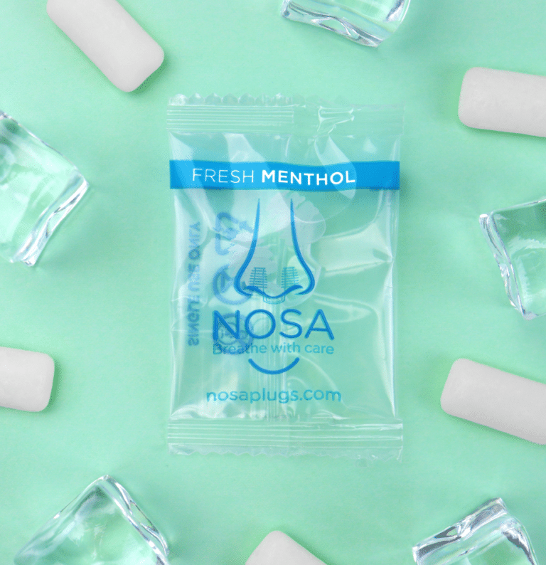 NOSA Menthol Nose Plugs - Reflex Medical